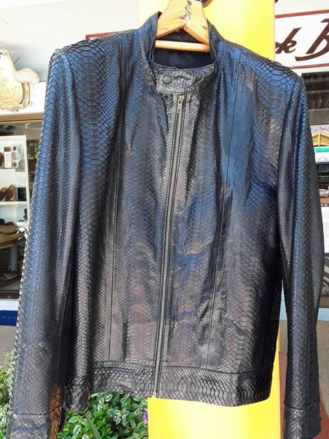 Python Skin Jacket in Phuket - THE LEGENDARY EXOTIC SKIN SINCE1937